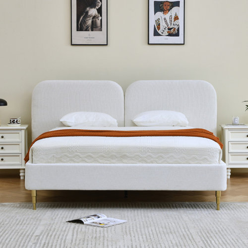 Mercer41 Willma Upholstered Platform Bed And Reviews Wayfair